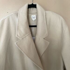 Helsa | Jackets & Coats | Helsa Oversized Coat With Detachable Scarf ...